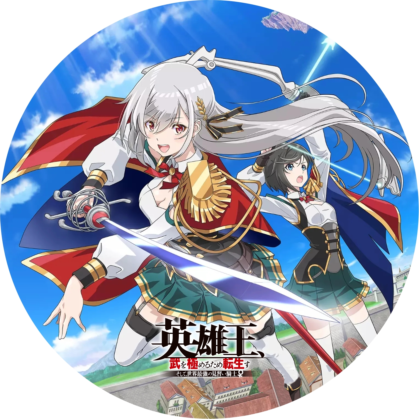 英雄王、武を極めるため転生す ” の DVDラベルです | meechanmama(みーちゃんママ)の部屋