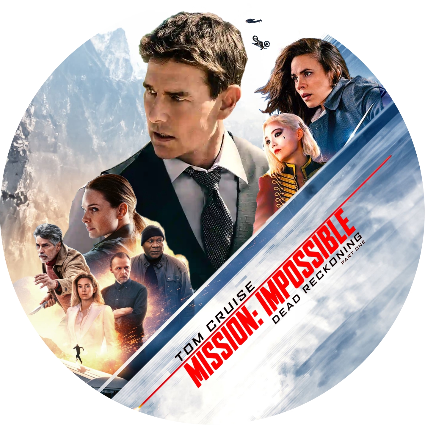 ミッションインポッシブル デッドレコニング ” の DVDラベルです | meechanmama(みーちゃんママ)の部屋